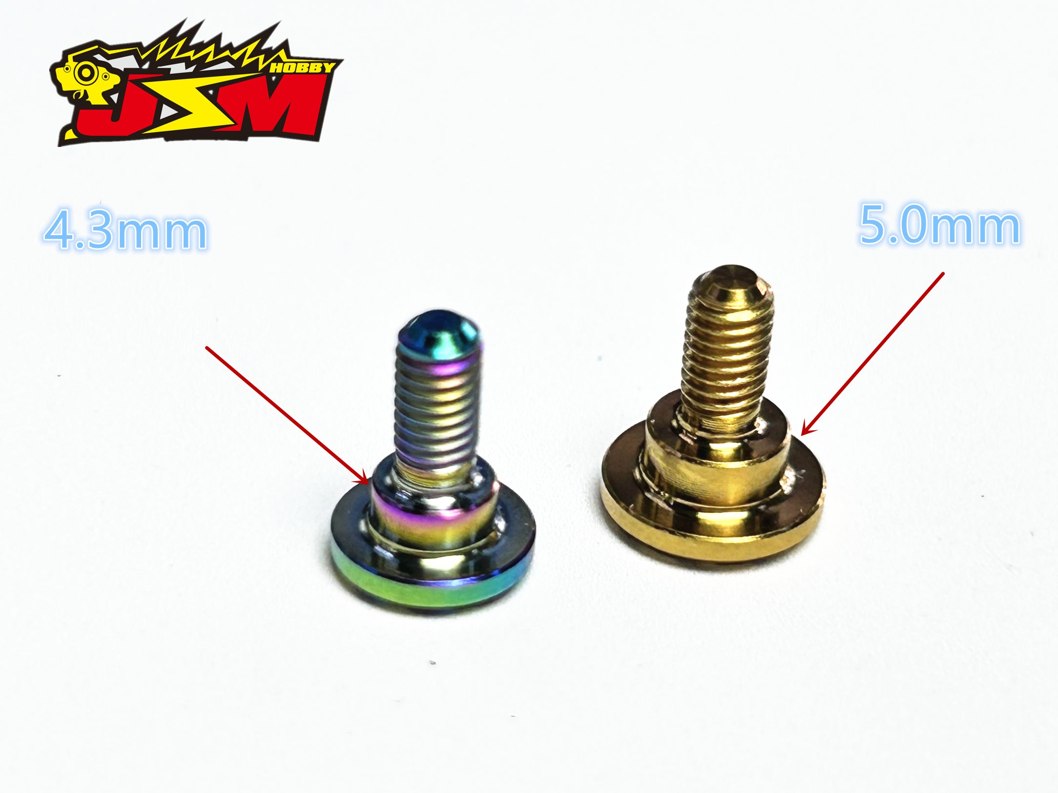 Titanium Servo mounting screws 4.3mm/5.0mm For FUTABA POWERHD SAVOX ...