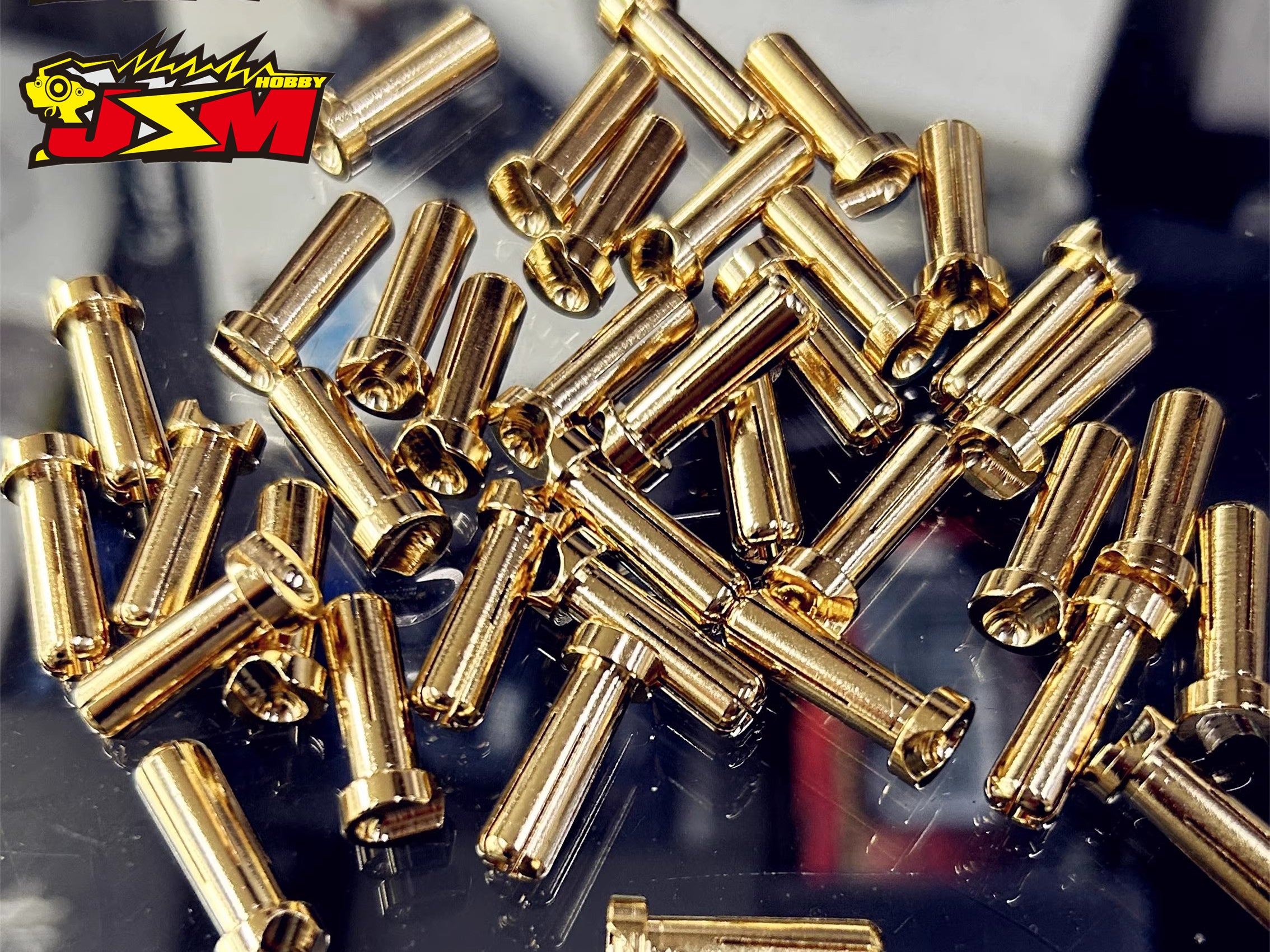 Gold-plated 4/5MM Banana Plug bullet plug hard-shell lithium battery ...